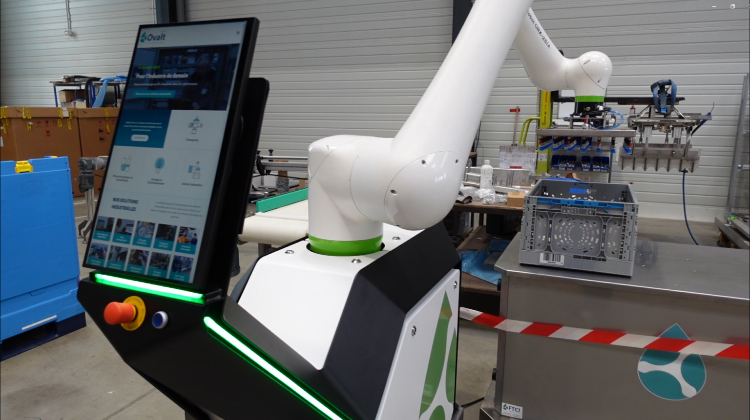 Cobot fin de ligne : robot collaboratif pour l’automatisation